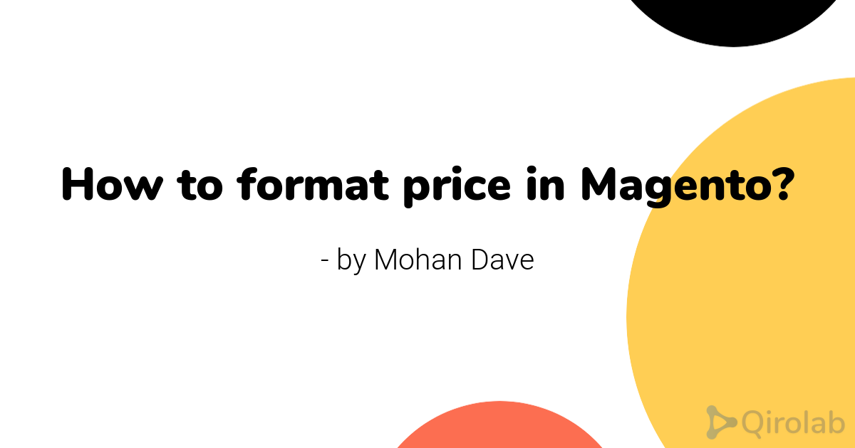How To Format Price In Magento Qirolab